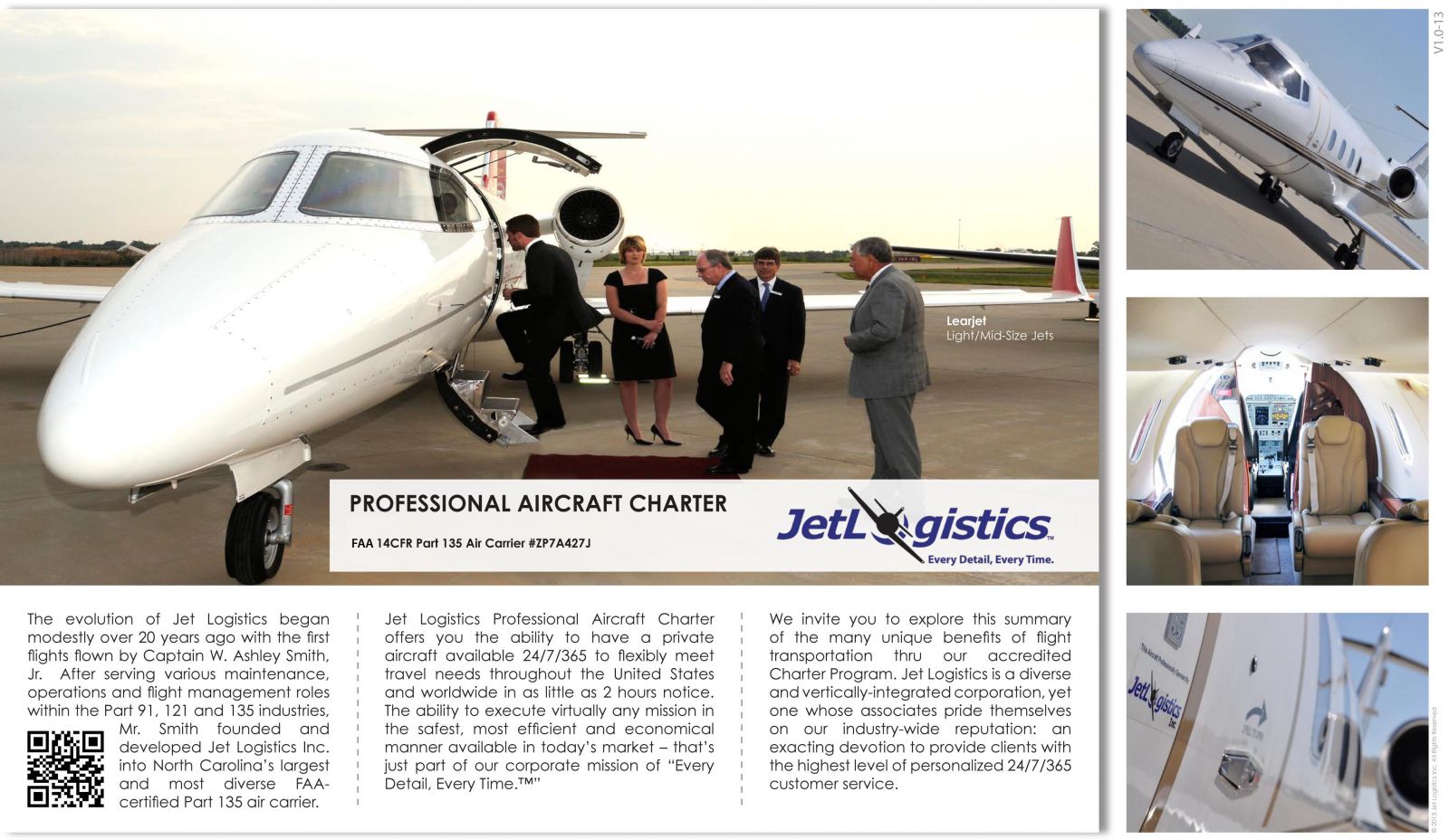 Jet Logistics Inc -Private/Corporate Charter